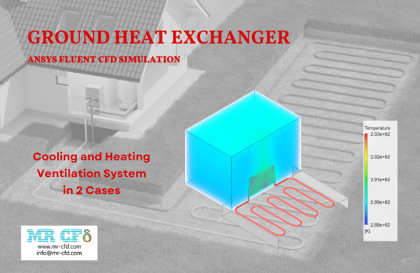 Ground Heat Exchanger, ANSYS Fluent CFD Simulation - MR CFD