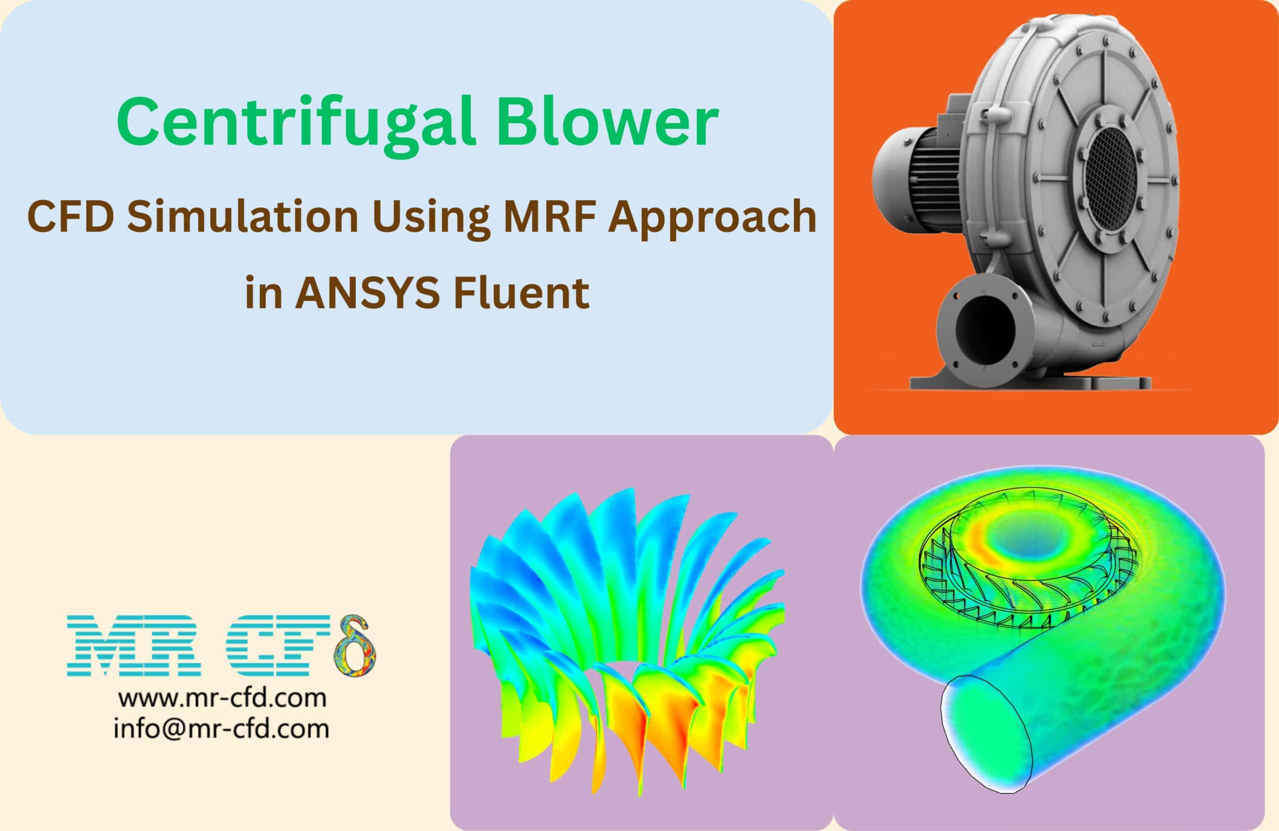 Centrifugal Pump CFD Simulation Using MRF Approach in ANSYS Fluent - MR CFD