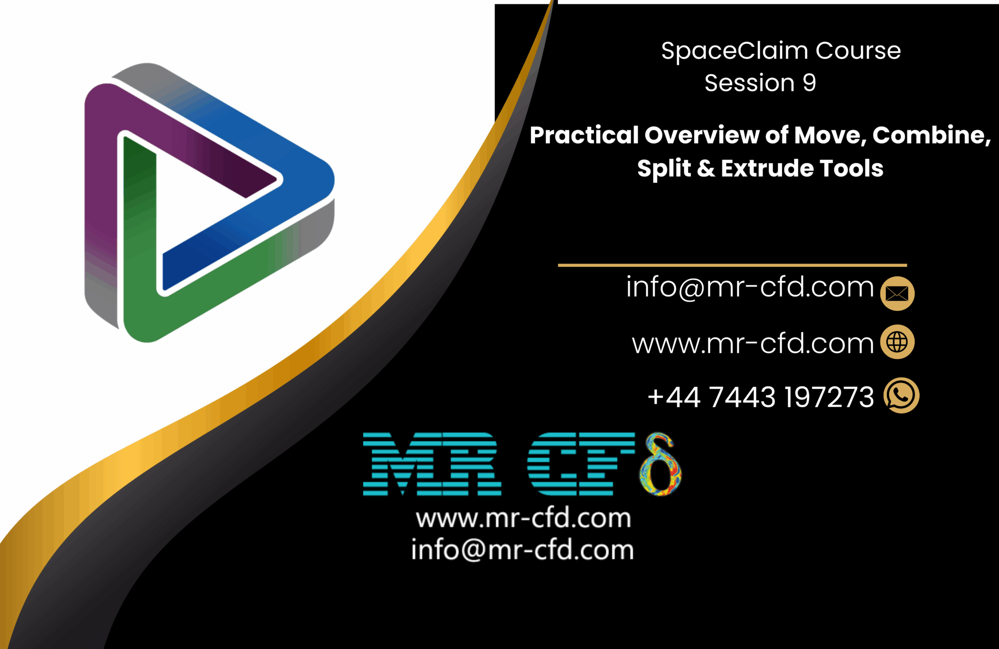 SpaceClaim Training Course - MR CFD