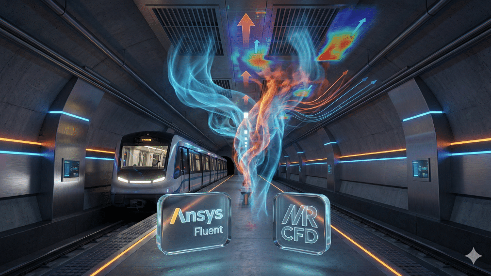 CFD Fire Simulation 🚇 Subway Safety Analysis [Case Study]