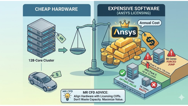 Ansys Fluent HPC Scaling: How Many Cores Do You Really Need? 🚀