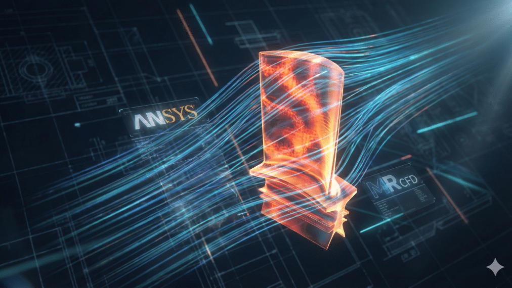 FSI Blade Flutter ️ Advanced 2-Way Ansys Guide | MR CFD