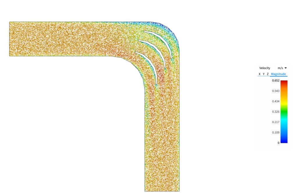 ANSYS Discovery: Silencer Analysis in an L-shaped Duct CFD simulation ...